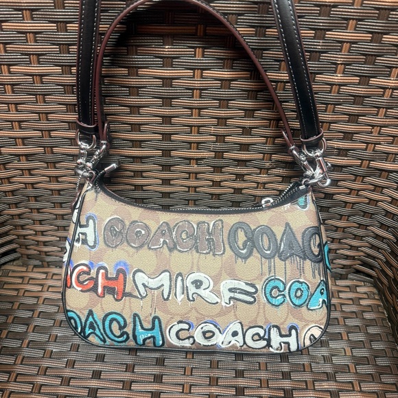 Coach | Bags | Coach X Mint Serf Teri Shoulder Bag In Signature Canvas ...